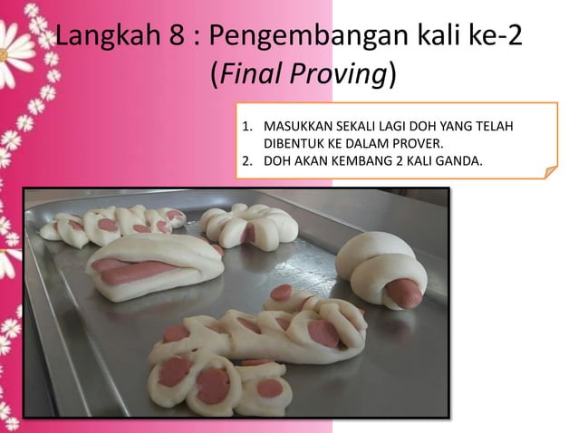 Langkah kerja menyedia doh softroll | PPT