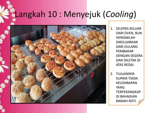 Langkah kerja menyedia doh softroll | PPT