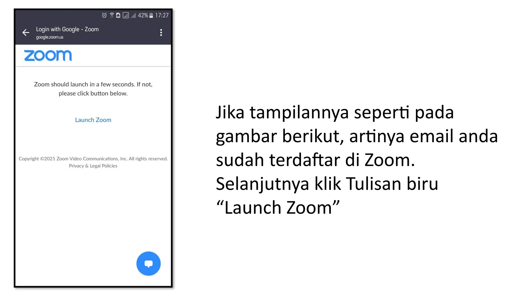 LANGKAH LANGKAH BUAT AKUN ZOOM SAMPAI BUAT MEETING PADA HP.pptx