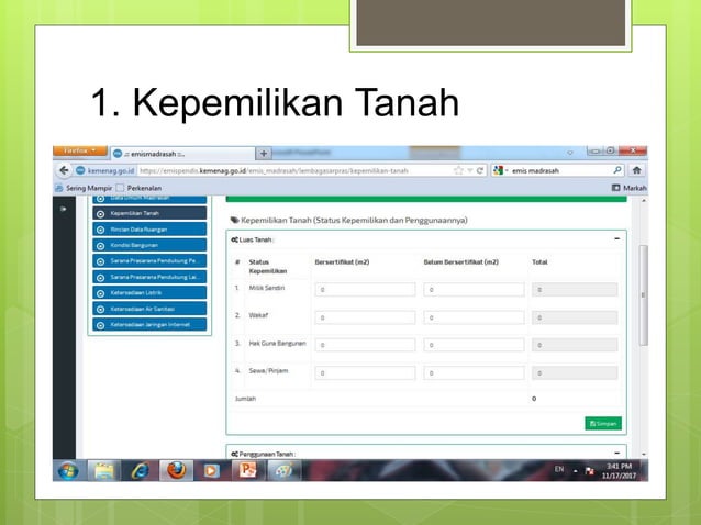 Langkah langkah emis 2017 2018 | PPTX