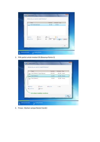 Langkah langkah instalasi | DOC