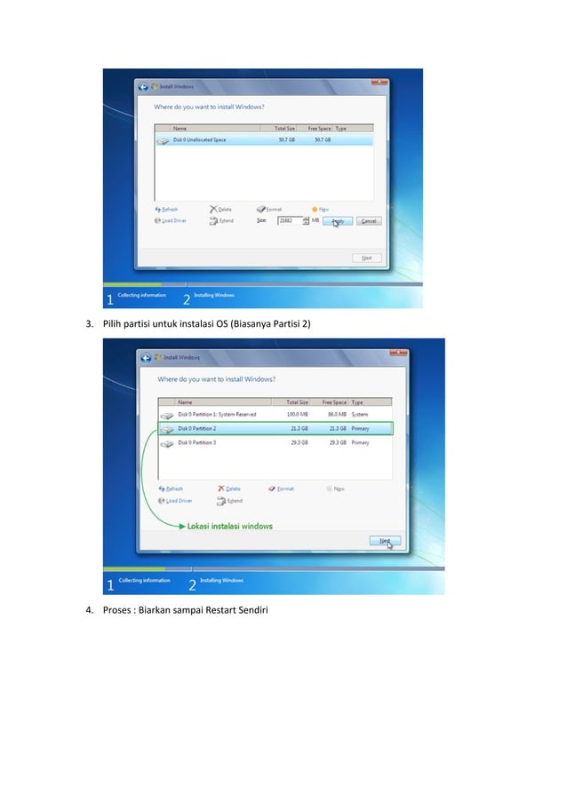 Langkah langkah instalasi | DOC