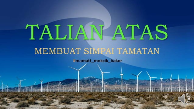 Langkah langkah kerja membuat simpai tamatan | PPTX