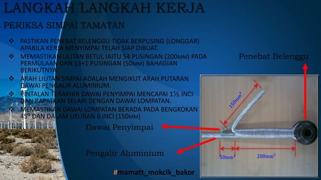 Langkah langkah kerja membuat simpai tamatan | PPTX