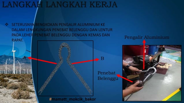 Langkah langkah kerja membuat simpai tamatan | PPTX