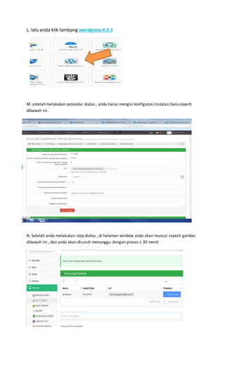 Langkah langkah membuat hostinger | PDF