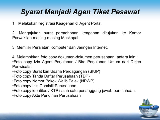 Langkah langkah menjadi agen tour and travel | PPTX