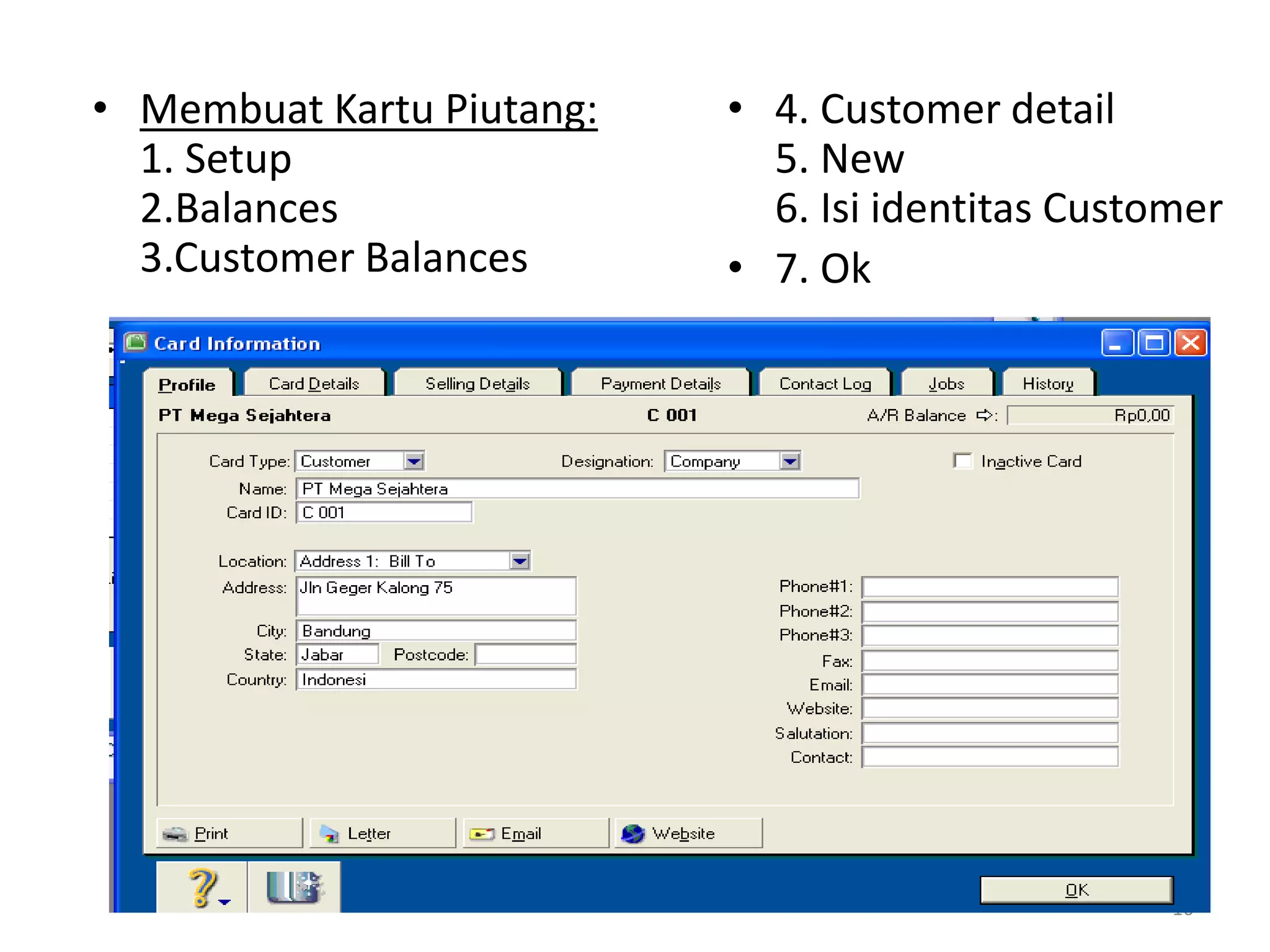Langkah-langkah Menjalankan Aplikasi MYOB | PPTX
