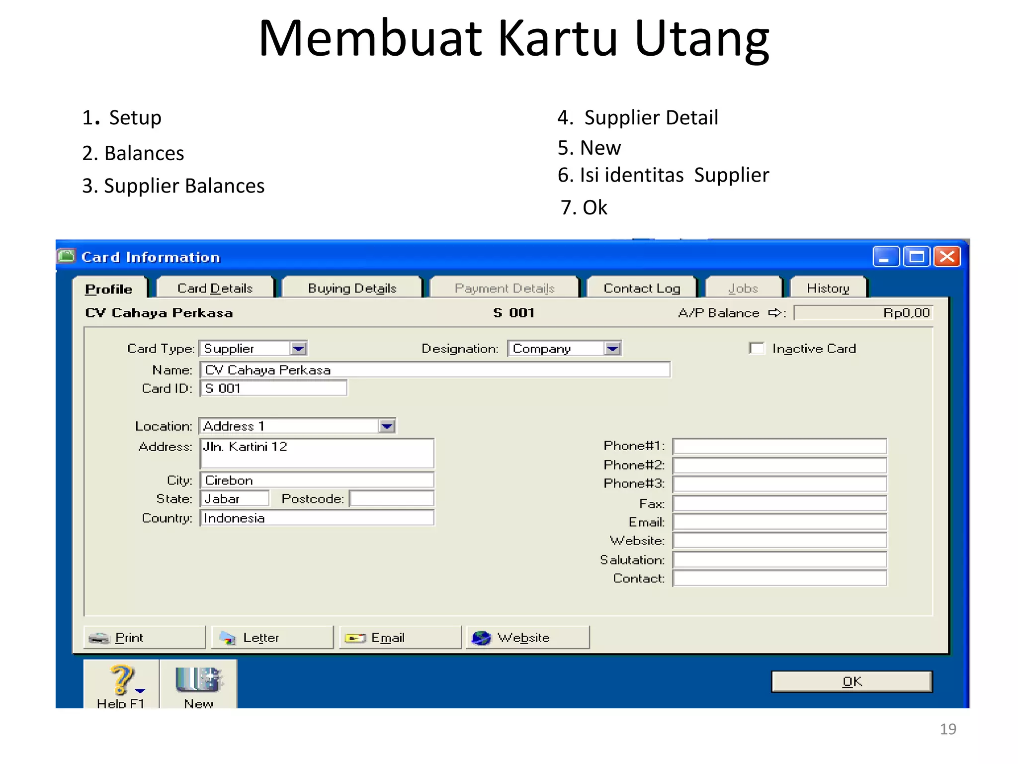 Langkah-langkah Menjalankan Aplikasi MYOB | PPTX