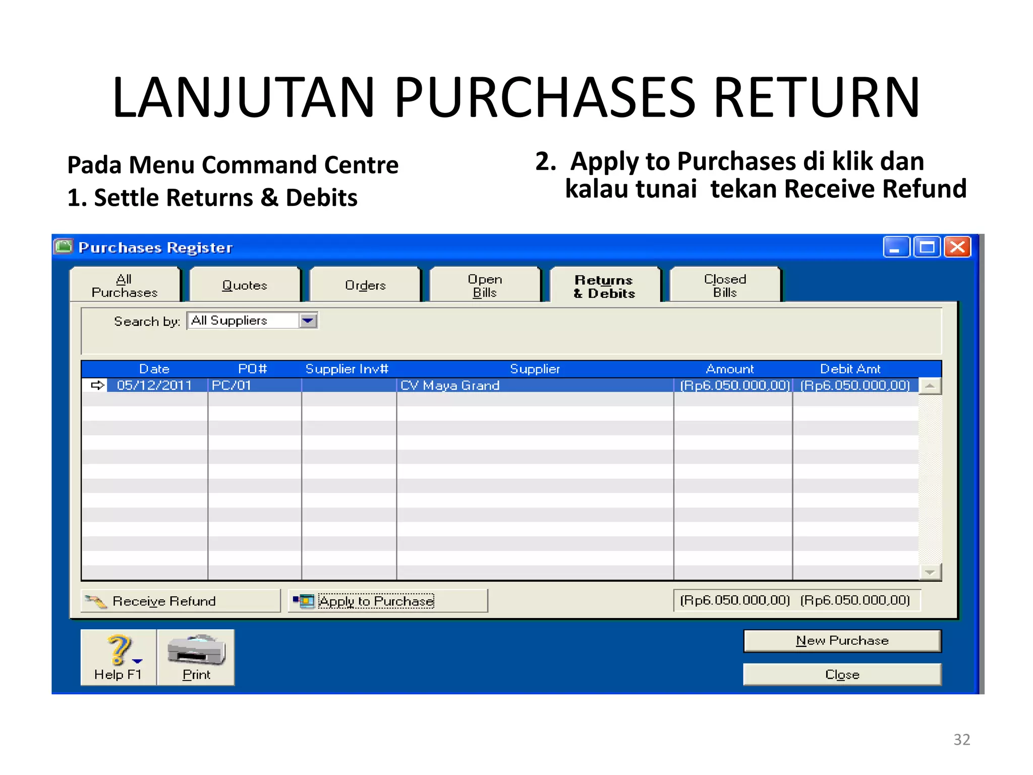 Langkah-langkah Menjalankan Aplikasi MYOB | PPTX
