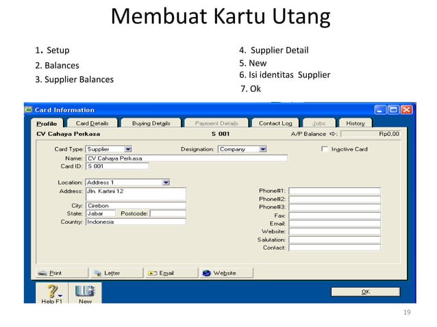 Langkah-langkah Menjalankan Aplikasi MYOB | PPTX