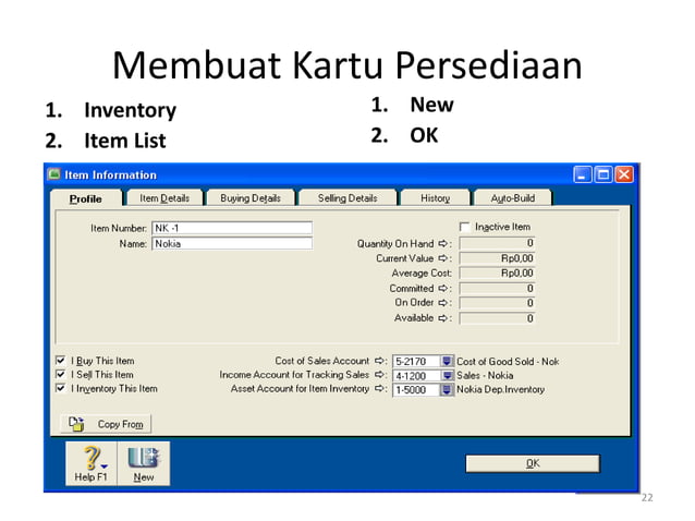 Langkah-langkah Menjalankan Aplikasi MYOB | PPTX