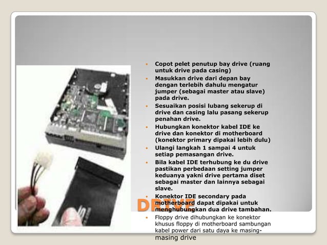 Langkah langkah merakit komputer | PPTX