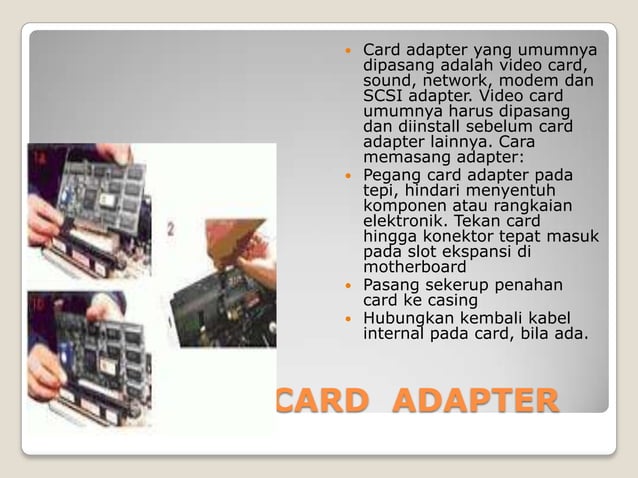 Langkah langkah merakit komputer | PPTX