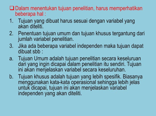 Langkah – langkah penelitian deskriptif | PPTX