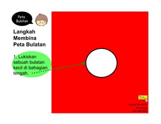 Langkah membina peta bulatan | PDF