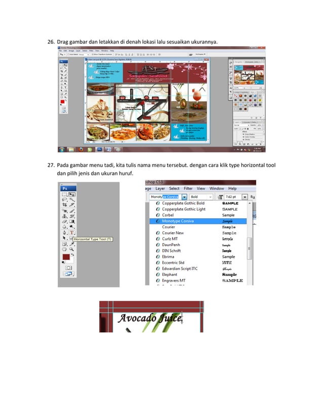 Langkah membuat brosur by nilam sari | PDF