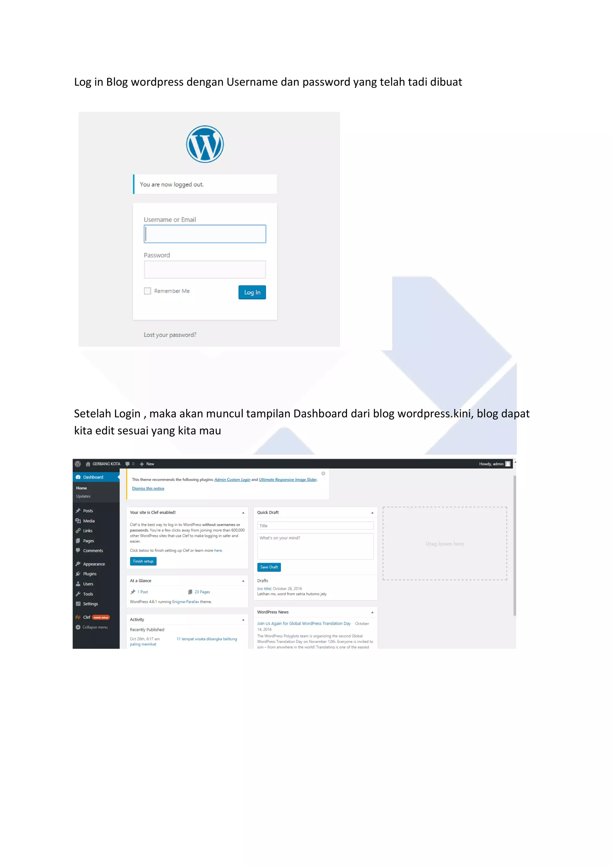 Langkah membuat hosting | PDF