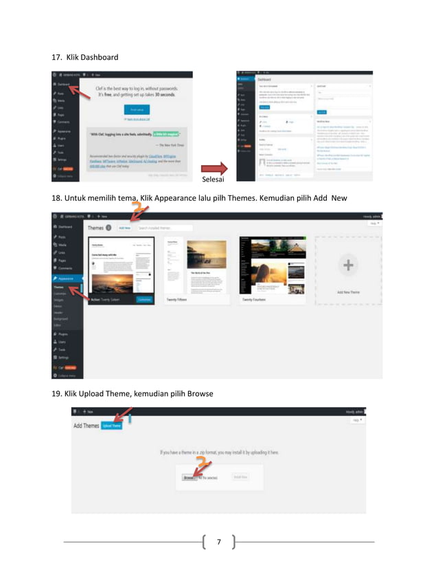 Langkah membuat website | PDF