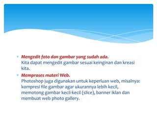 Langkah mengedit poto dengan mudah | PPT