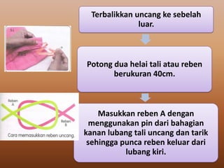 Langkah menjahit uncang | PPTX