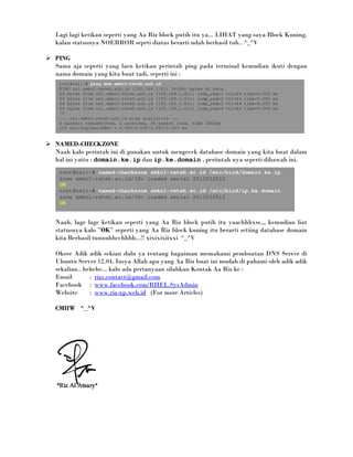 Langkah mudah memahami pembuatan dns server ubuntu 12.04