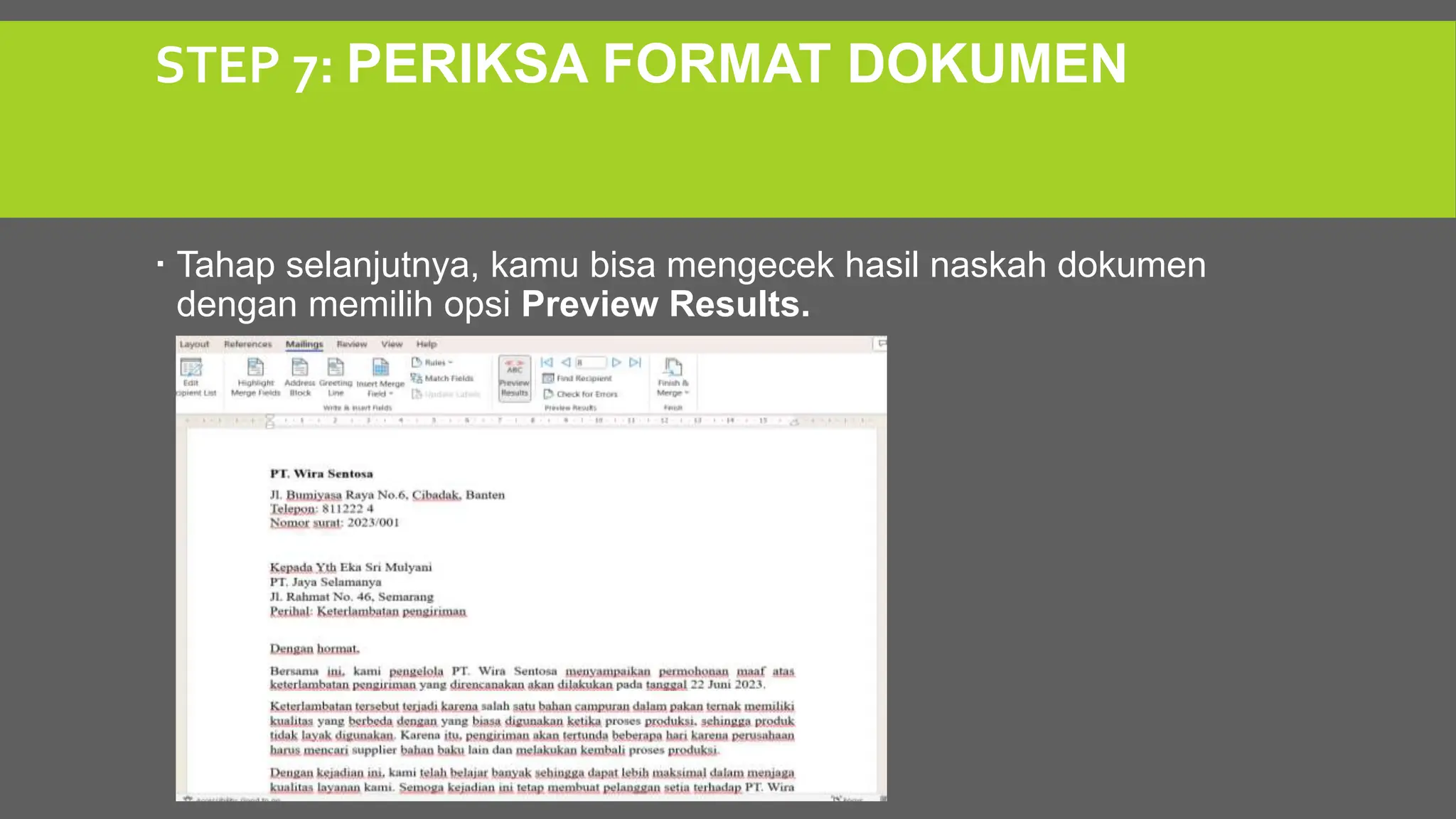 Langkah Pembuatan Mail Merge Untuk Memudahkan pembuatan mail merge.pptx