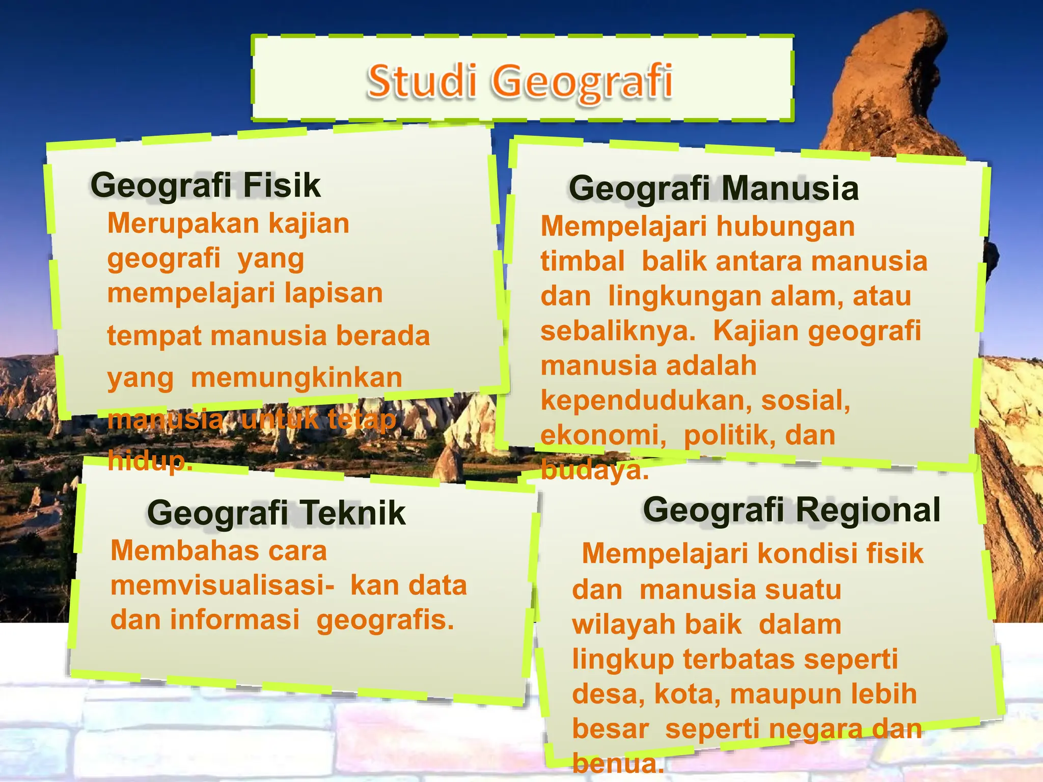 Langkah Penelitian Geografi kelas sepuluh | PPTX