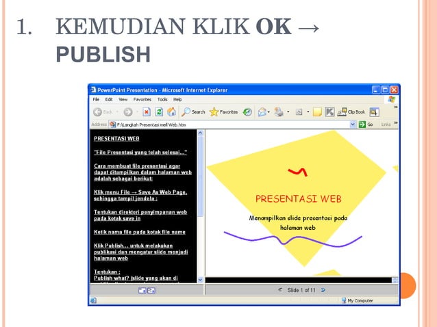 Langkah Presentasi Mell Web | PPT