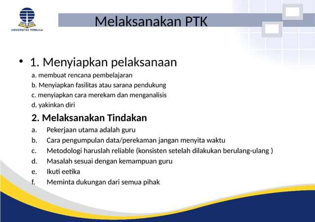 Langkah PTK (Penelitin Tindakan Kelas) Pertemuan 2.pptx