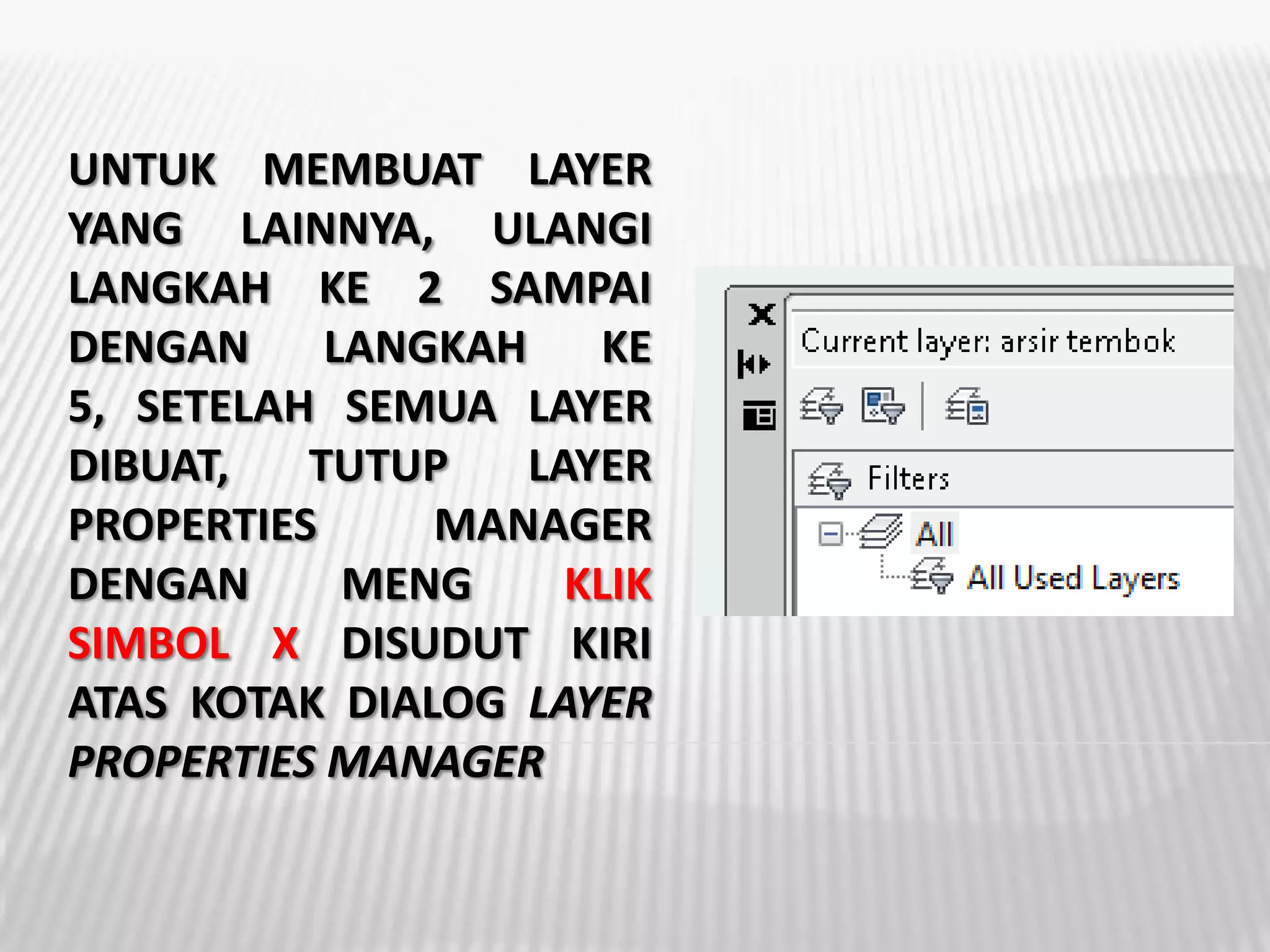 Langkah sistematis menggambar denah | PPTX