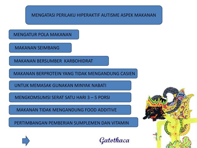 LANGKAH TERAPI UNTUK PENYANDANG GANGGUAN AUTISME | PPTX