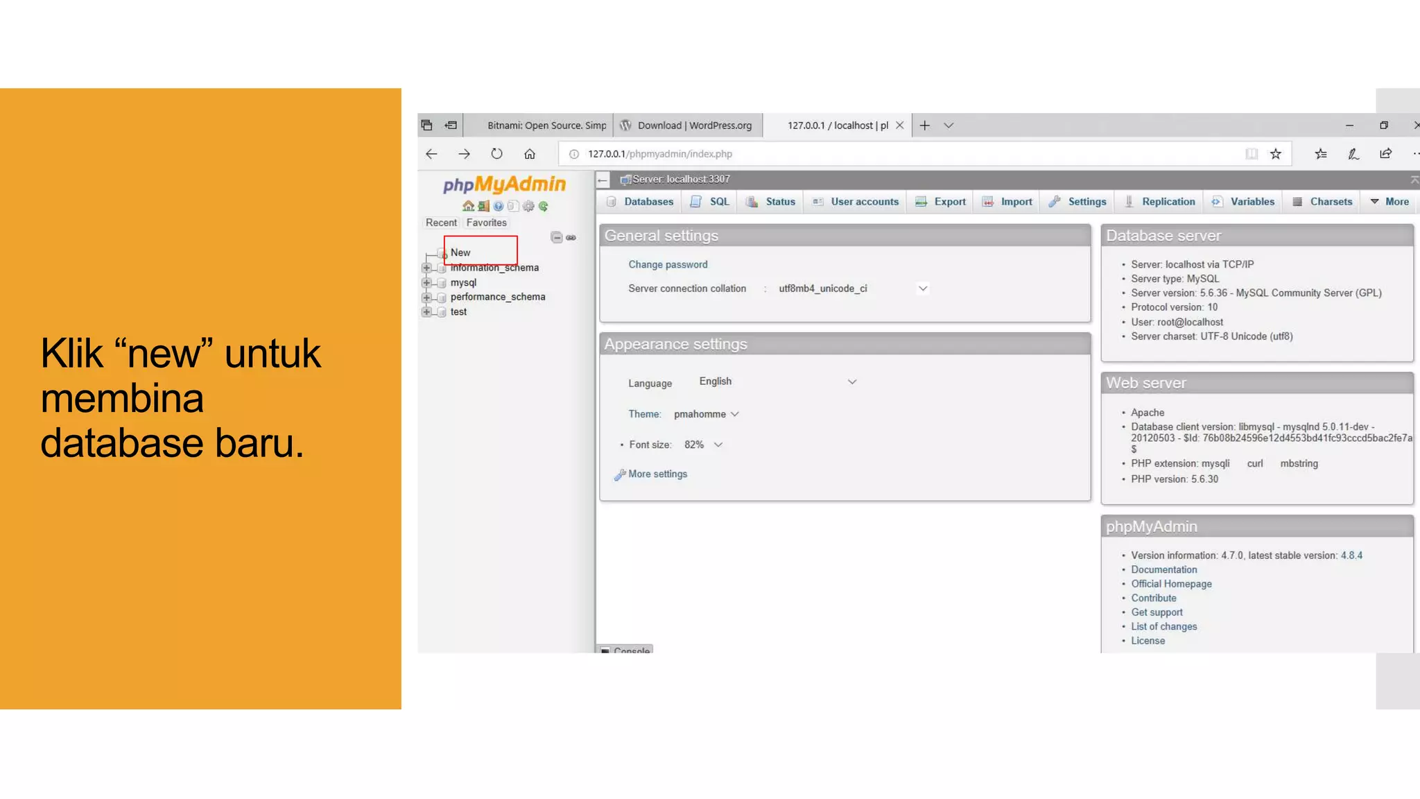 Tutorial instalasi WordPress secara localhost | PPTX