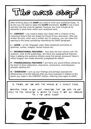 A-Level English Glossary | PDF