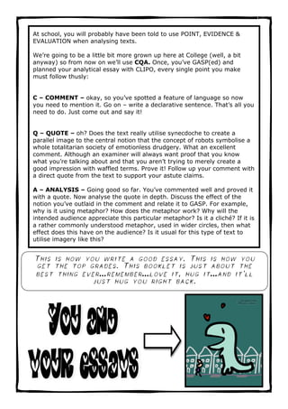 A-Level English Glossary | PDF