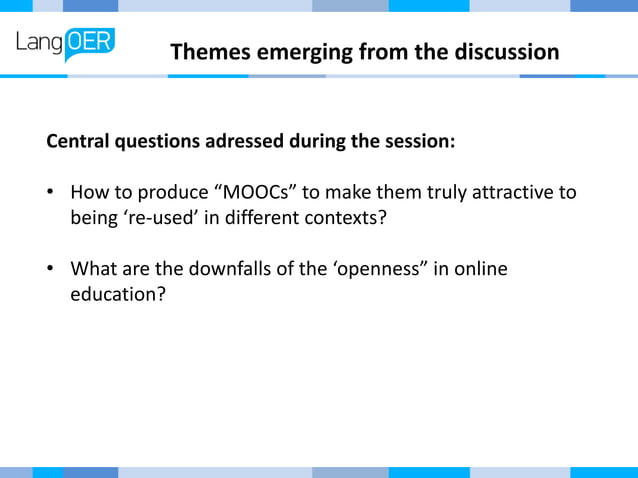 MOOCs for Language learning and Opportunities | PPTX | Online Education ...