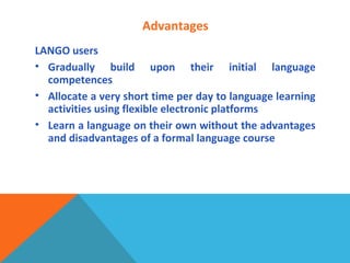 Interactive Mobile Language Learning in a Changing Europe: ICT ...