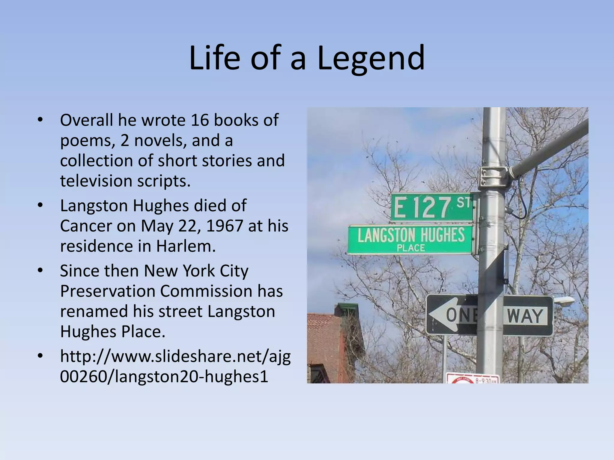 Langston%20 Hughes[1] | PPTX