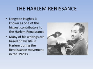 Langston%20 Hughes[1] | PPTX