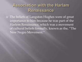 Langston hughes | PPT