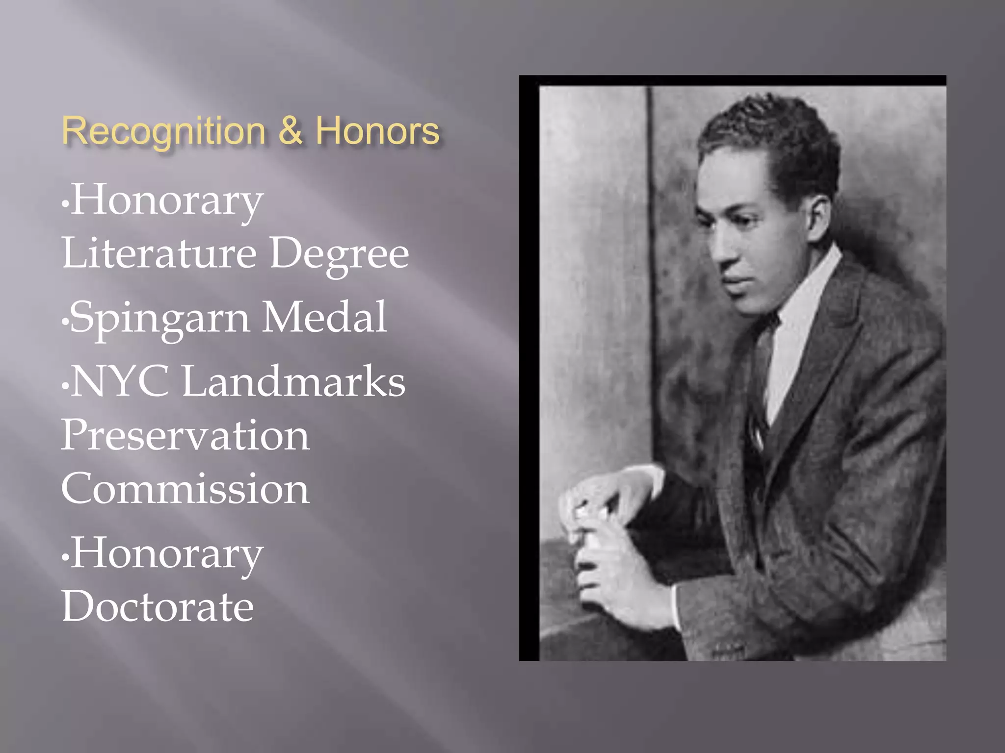 Langston hughes | PPTX