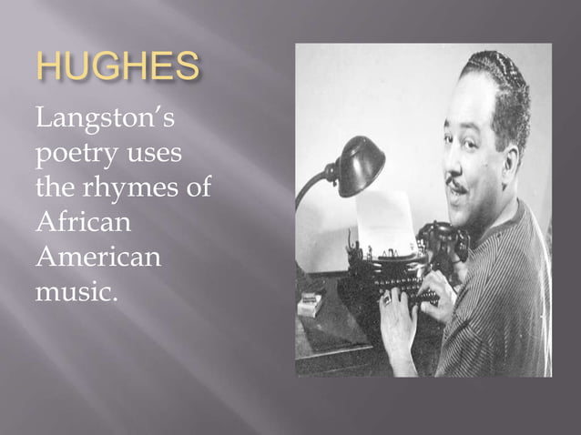 Langston hughes | PPTX