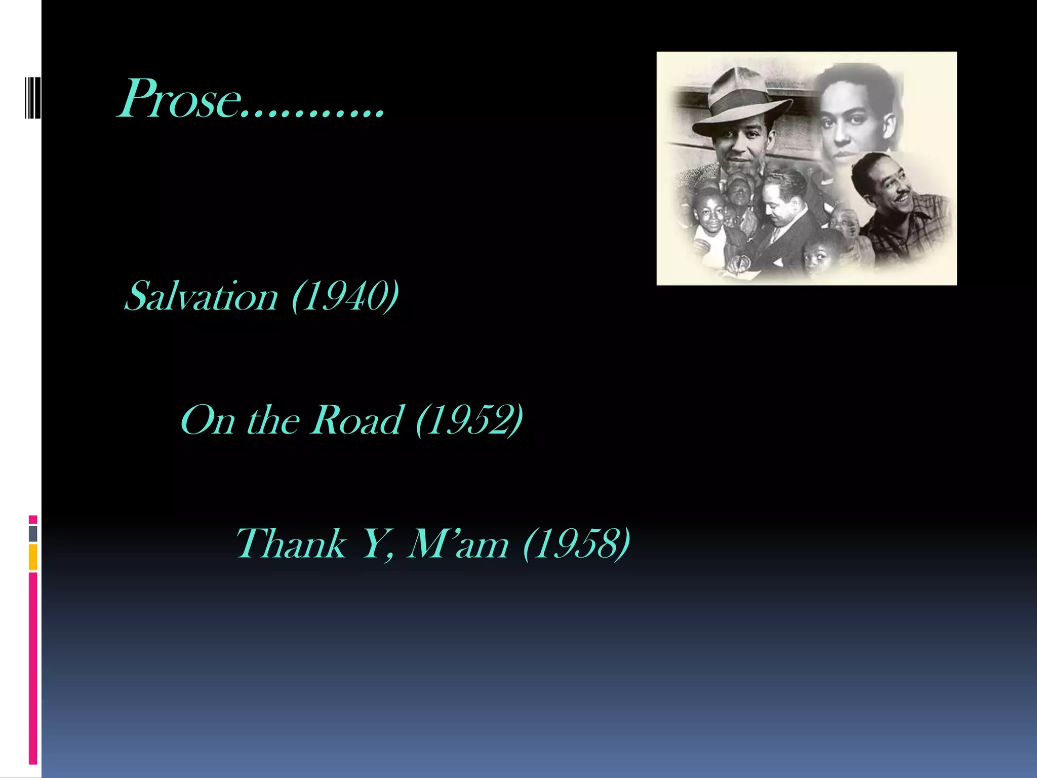 Langston hughes | PPTX