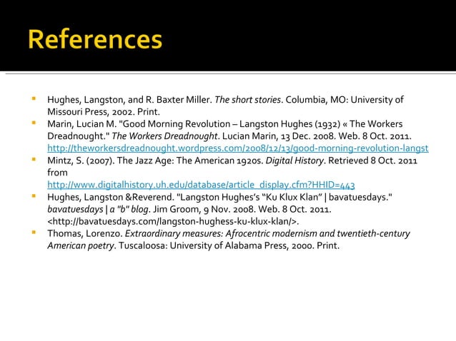 Langston hughes | PPT