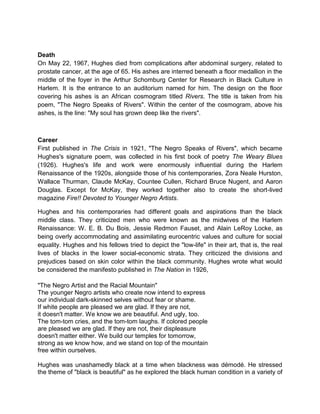 Langston hughes | DOCX