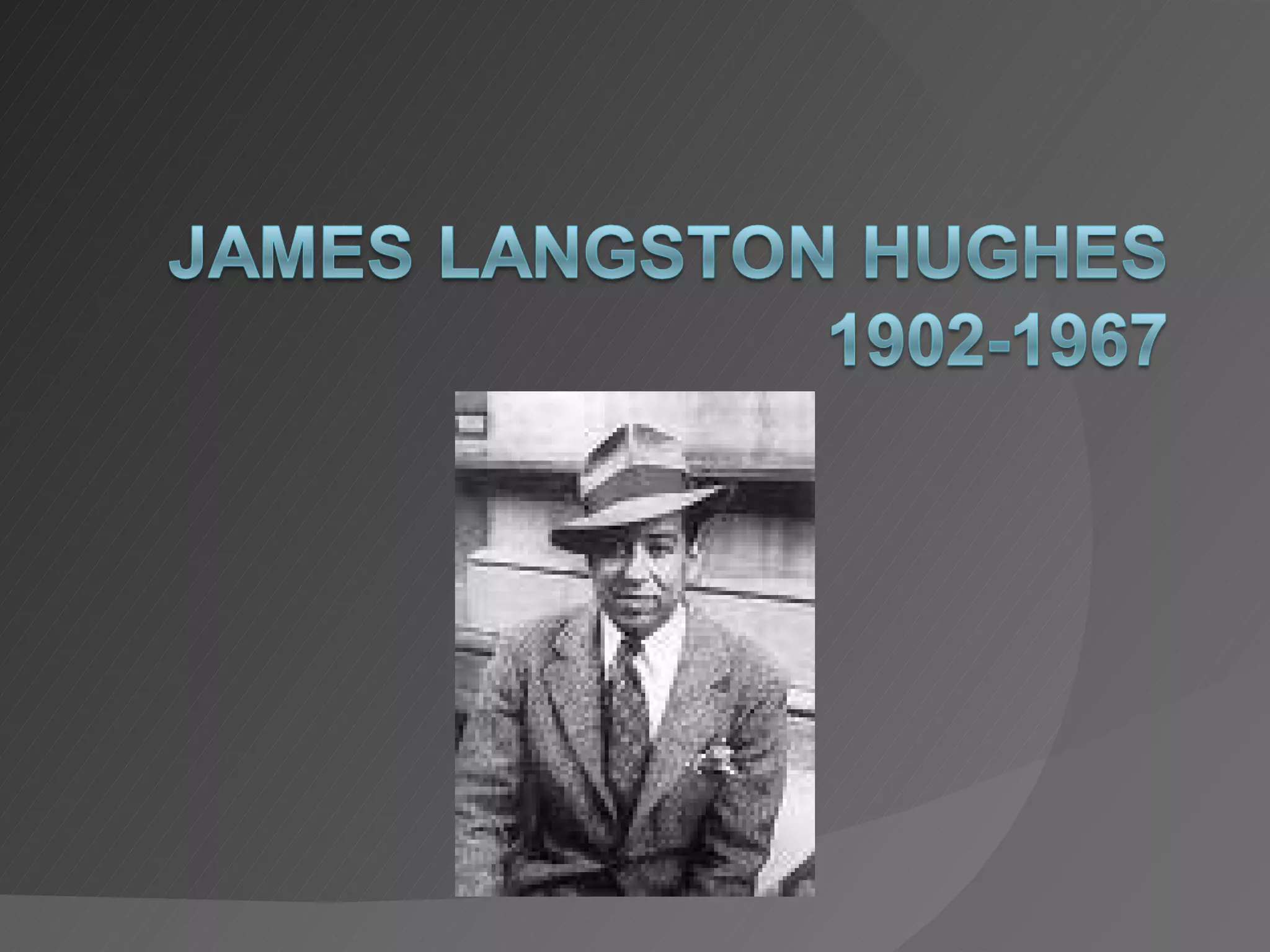 Langston Hughes Powerpoint.Doc