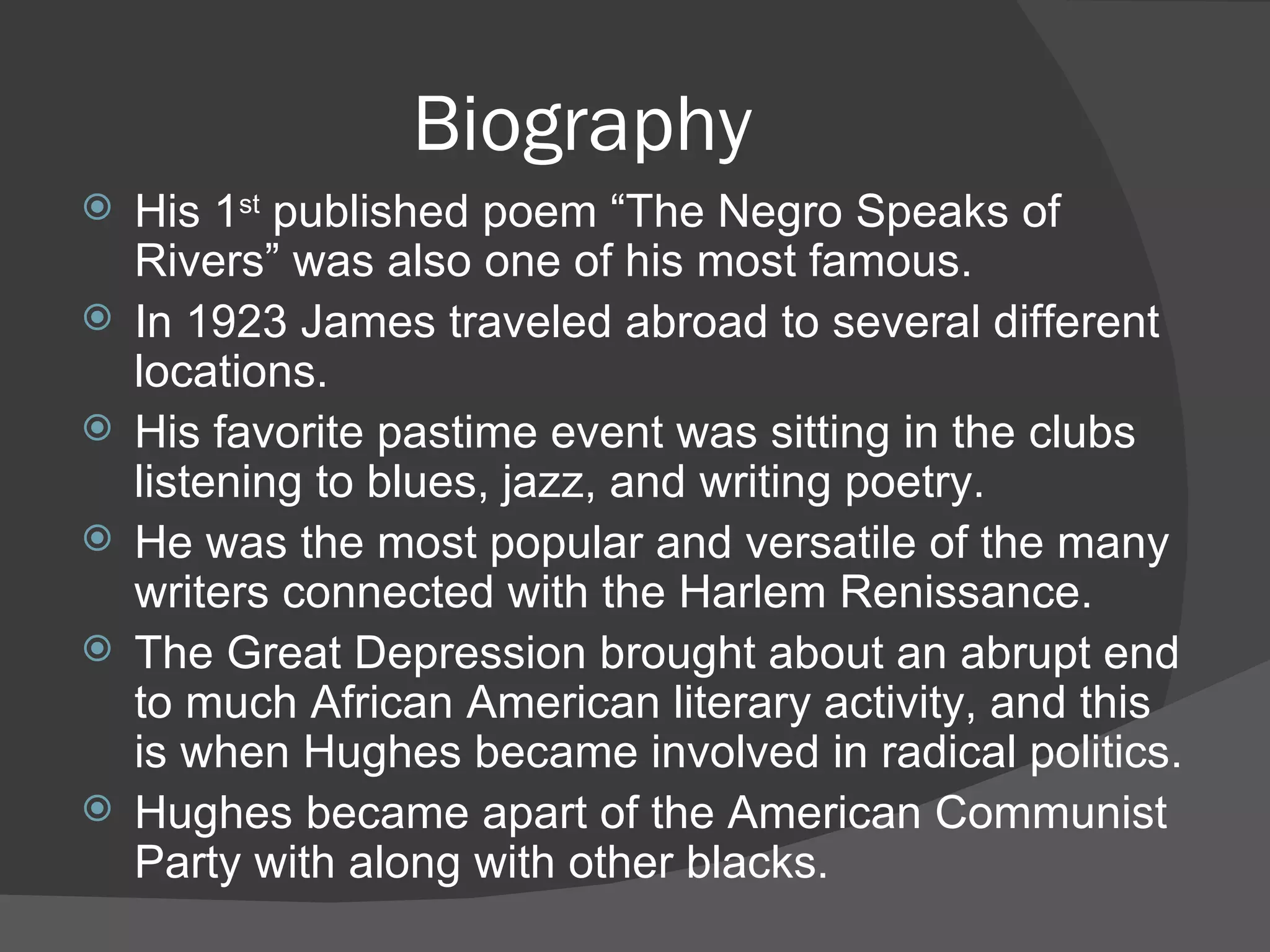 Langston Hughes Powerpoint.Doc