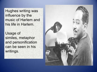 Langston Hughes slide show | PPTX