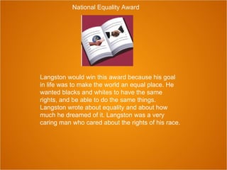 Langston Hughes Courage Project | PPT