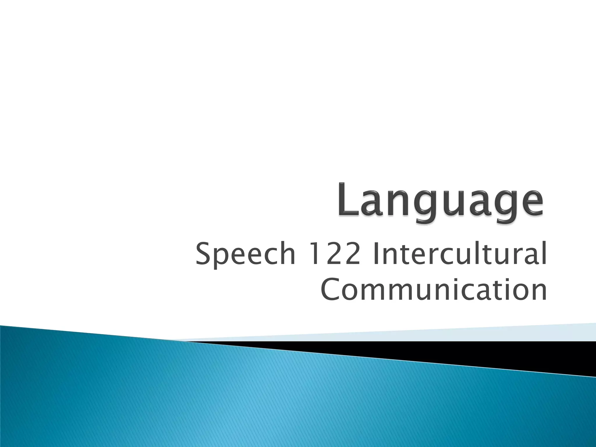 Language | PPT